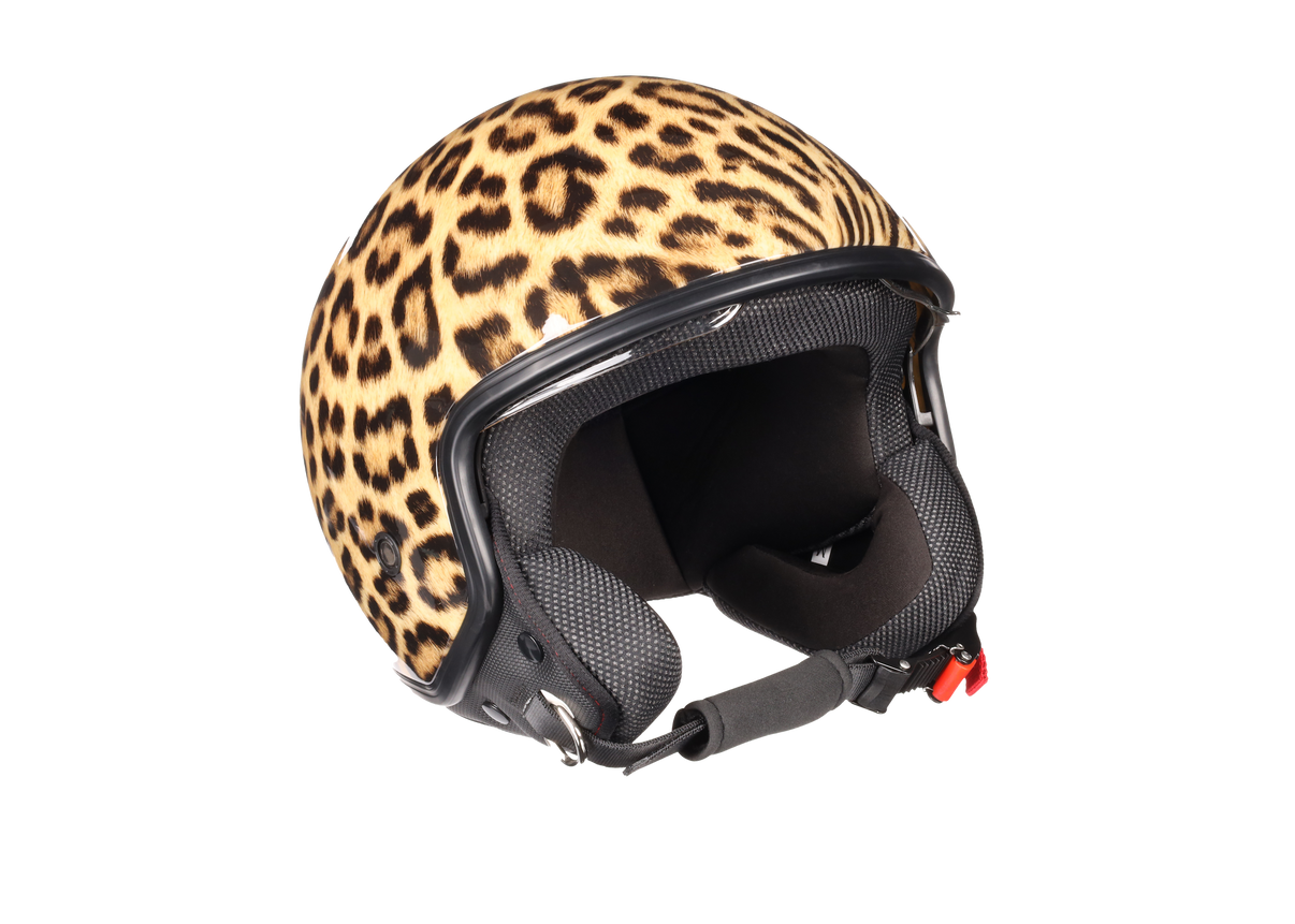 Scooterhelm Panterprint – Helmpie